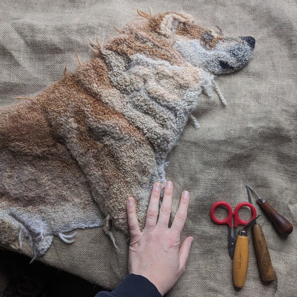 Here Comes Santa Joan Moshimer's Studio,rug Hooking Pattern Only on ...