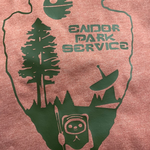 Star Wars, Return of the Jedi, Endor Park Service, Forest Moon, Ewok ...