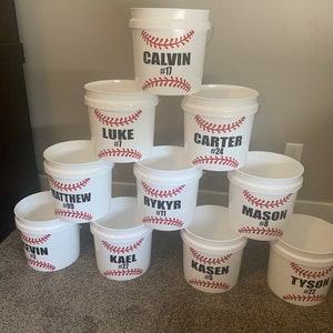 Personalized Baseball Stitches Decal Vinyl Baseball Sticker Dugout ...