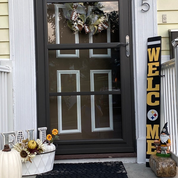 Pittsburgh Steelers Welcome Sign - Etsy Canada