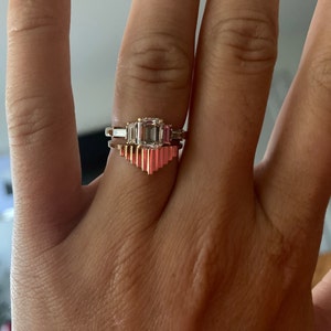 Clam Ring, Shell Ring, 14K Solid Gold Ring, Fan-shape Ring, Scallop ...