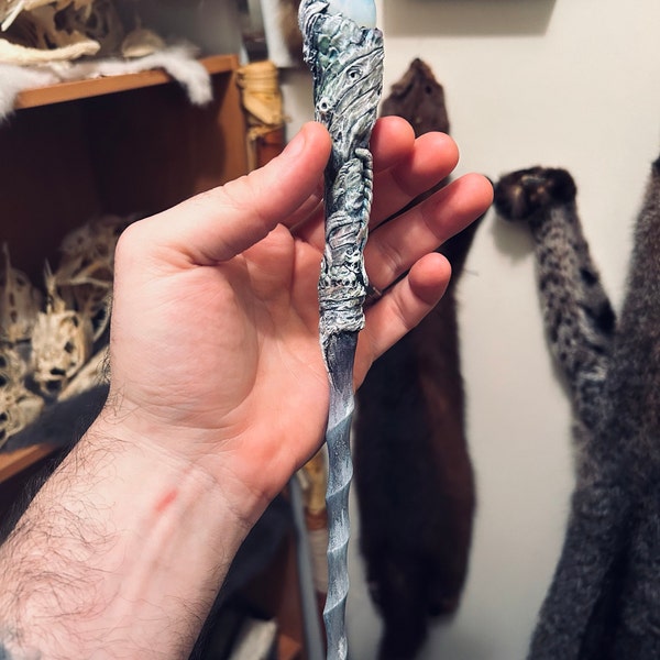 Magic Wand - Amethyst Fairy Hut Wand - Wyrd Witch Wands - Etsy