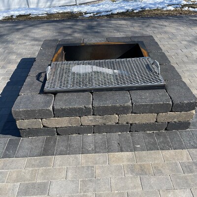 Custom Stainless Steel Fire Pit Grate and Replacement BBQ Grates - Etsy