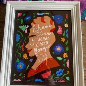 Frida Kahlo Quote Mexican Art Mexican Artist Inspiring - Etsy