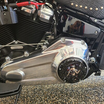 Harley Davidson Custom Made Derby Cover or Timing Cover your Choice for ...