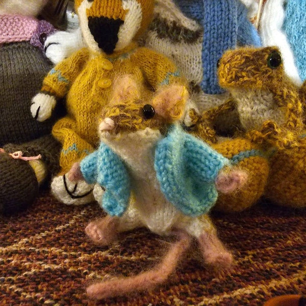 Miss Moppet's Mouse Knitting Pattern - Etsy