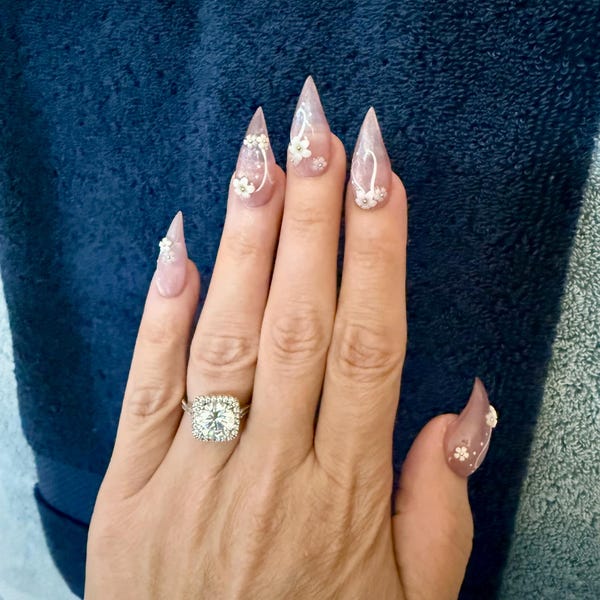 Wolf Claw Dragon Claw Press-on Nails | Werewolf and Eagle Claw Inspired ...