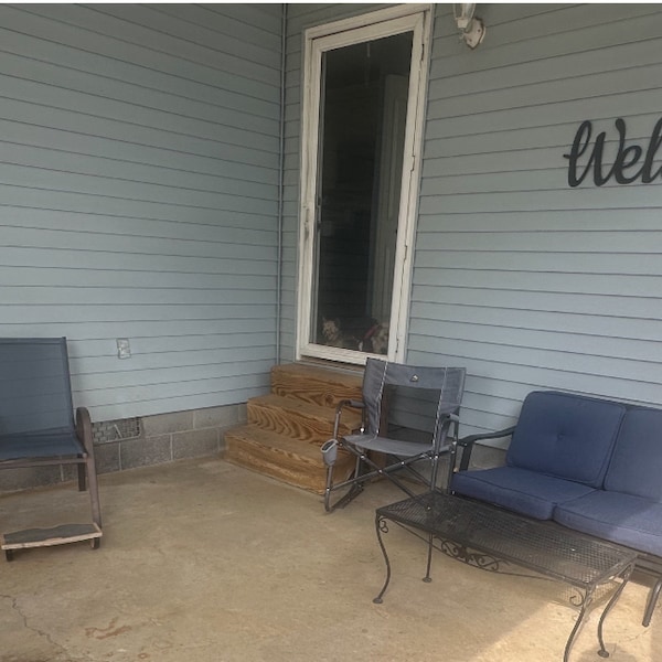 Cursive Welcome Sign, Metal Wall Decor in 24", 36", 48" – Entryway ...