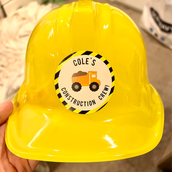 Construction Birthday Stickers, Loads of Fun Stickers, Construction ...