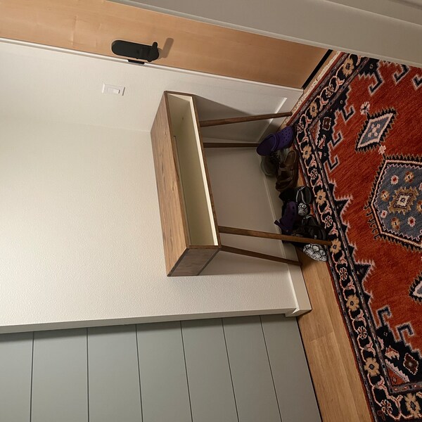 Scandinavian Entryway Console, Minimalist Entryway Table - Etsy