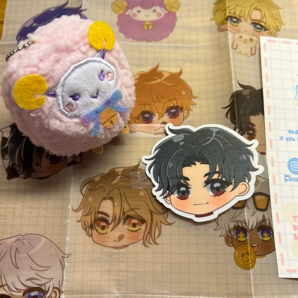 Obey Me! Shall We Date Chibis Stickers 1 & 2 | Mammon, Lucifer, Asmo ...