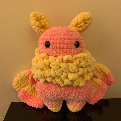 Crochet Rosy Maple Moth Pattern English Amigurumi Pattern digital ...