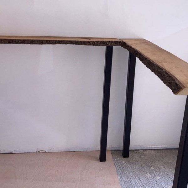Table Legs Bench Desk Heavy Duty 50x50 Steel Metal Base Counter Top ...