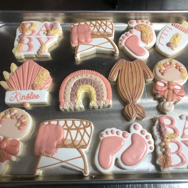 Boho Baby Crib Cookie Cutter - Etsy