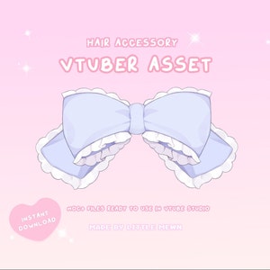 Vtuber Asset Rigged Princess Bunny Ears - Etsy