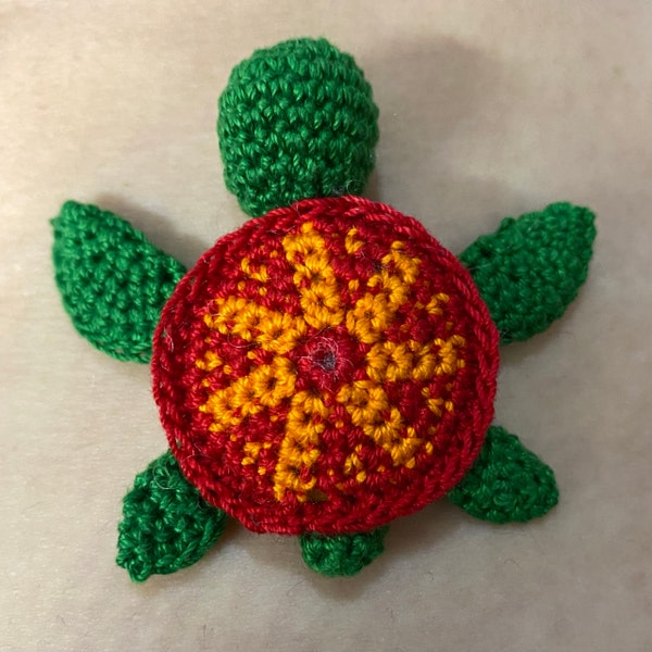 Crochet Sea Turtle Pattern Crochet Bookmark Pattern Amigurumi Pattern ...