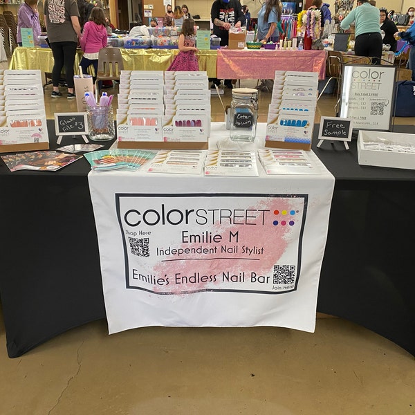 Color Street Nails Display Stand, Small Hot Pink Glitter - Etsy