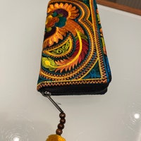 One of a Kind Batik Wallet/purse for Women, Ethnic Wallet From Thailand ...