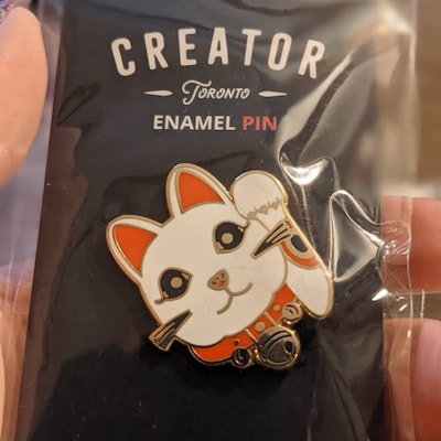 Lucky Money Cat Maneki Neko Pin Enamel Pin Lapel Pin Brooch Metal Pin ...