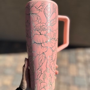 Dogwood Flower Engraved 40oz Brumate Era Tumbler, Dogwood Engraved Era ...