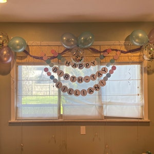 In My Birthday Era Banner Printable, Giant Friendship Bracelet Garland ...