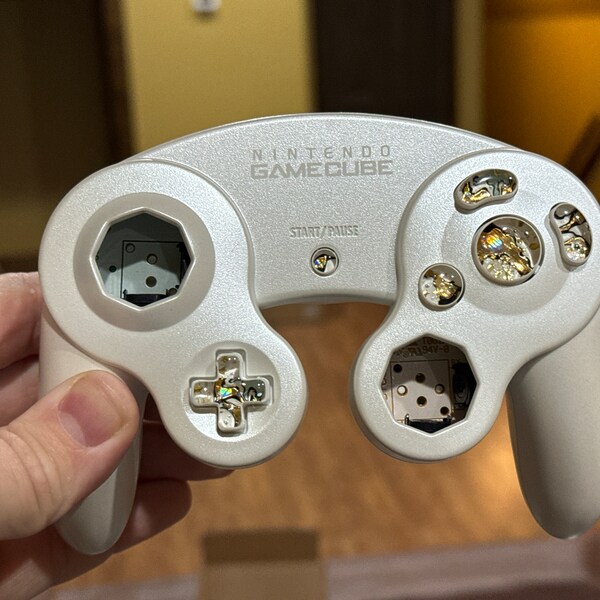 Custom OEM Gamecube Shells Ganondorf the Legend of Zelda Custom Painted ...