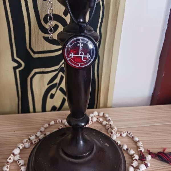 Clauneck Pendant, Wealth Demon, Black Magic Spell Amulet, Left Hand ...