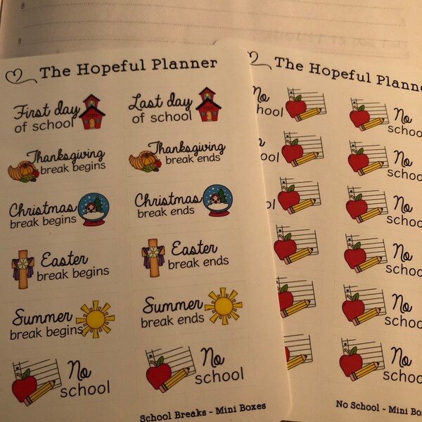Bible Study Label Box Stickers Scripture Study Reminder Sticker Sheets ...
