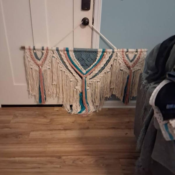 Large Macrame Wall Hanging, Giant Macrame, Handmade Macrame, Woven Wall ...