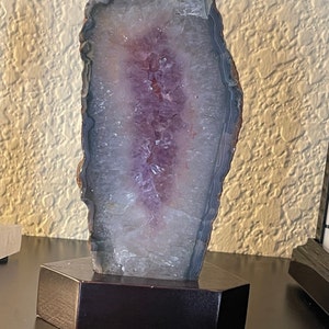 Strange Specimen Amethyst Geode Raw Purple Crystal Cluster | Etsy