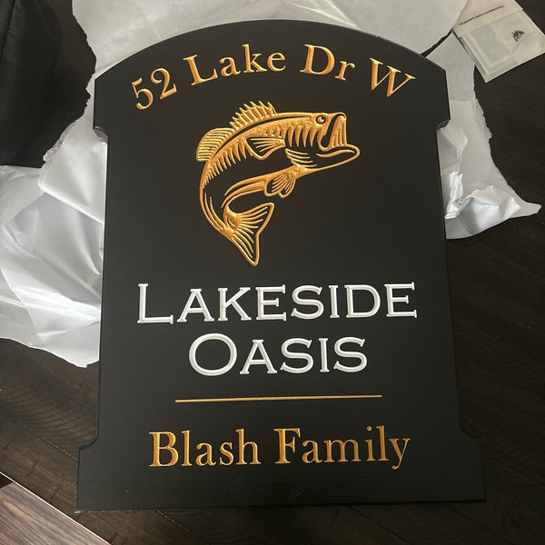 Country Estate Property Name Sign Hanging From Wood and Wrought Iron ...