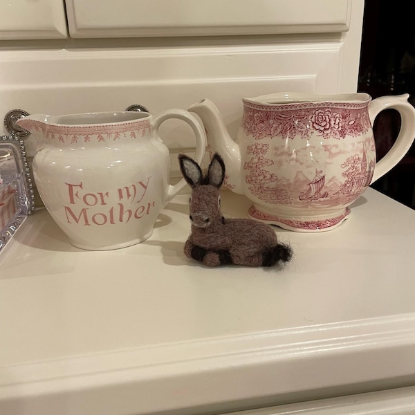 Needle Felted Original Classic Eeyore, Classic Eeyore & Losttail ...