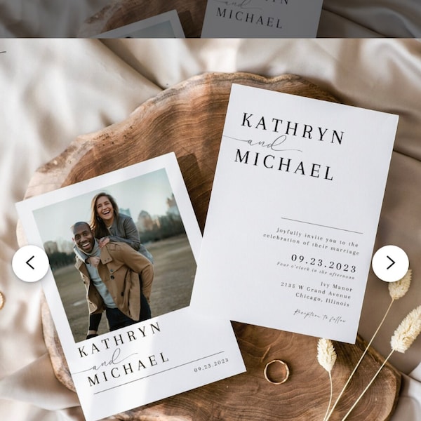 Double Menu Card Mockup Set, Boho Wedding Menu, Terracotta Wedding ...