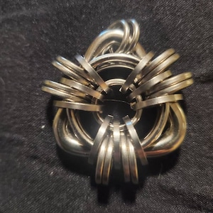 TUTORIAL DNA Double Helix Inverted Spiral Chainmaille - Etsy Canada