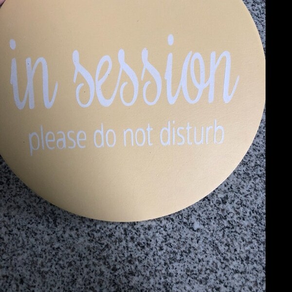 In Session Sign, Do Not Disturb Sign, Welcome Business Sign, Modern ...