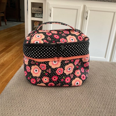 Jelly Roll Tote Bag Sewing Pattern With Fabric Flower Brooch - Etsy