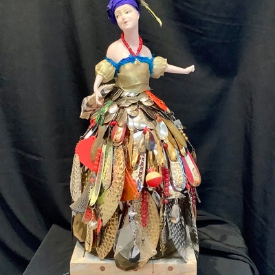 Vintage E. Ross & Co Punch Needle Shuttle Rug Hook, Classic Antique ...