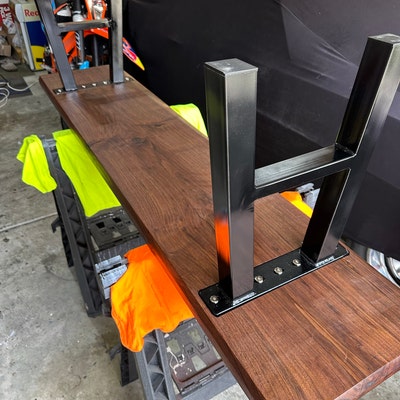 Square Tube Leg Furniture Leg Metal Desk Leg Metal Bench - Etsy