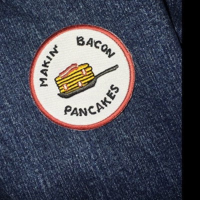 Mini Makin' Bacon Pancakes Iron on Patches - Etsy