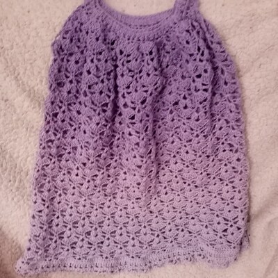 Crochet Dress PATTERN Chantilly Lace Sundress sizes up to - Etsy