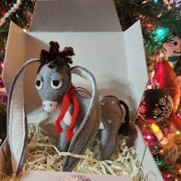 Christmas Tree Decoration. Nestor - the Small Long-eared Christmas ...