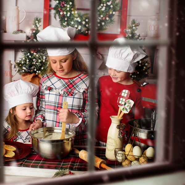 Christmas Snow Window Overlay - Etsy