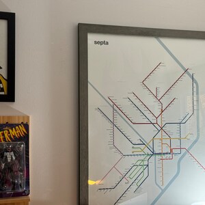 New York City Subway Map / NYC / Minimal Poster Print / Subway Style ...