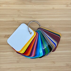 Sample Ring Oracal 651 Adhesive Vinyl Sample Ring Swatch - Etsy