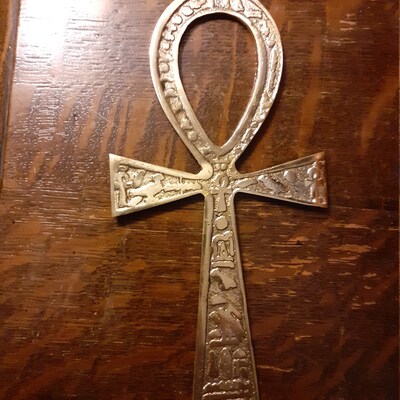 Brass Ankh Made in Egypt 20cm / 8 - Etsy