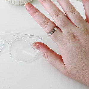 Peace Ring Harry Styles Ring Handwritten Jewellery | Etsy