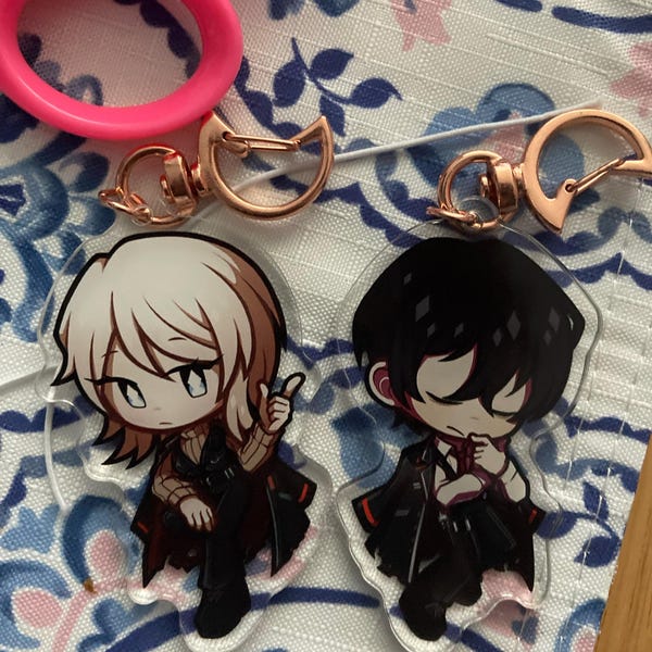 IN STOCK Library of Ruina Acrylic Charms Set 01 Unofficial Fan Merch ...