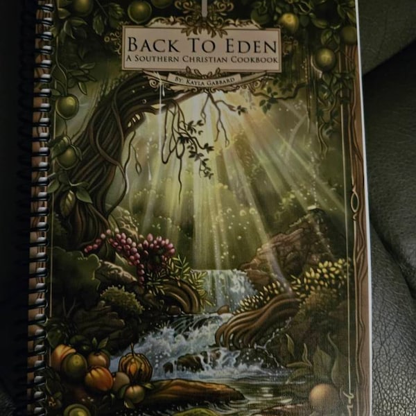 Back to Eden | A Southern Christian Cookbook - Etsy