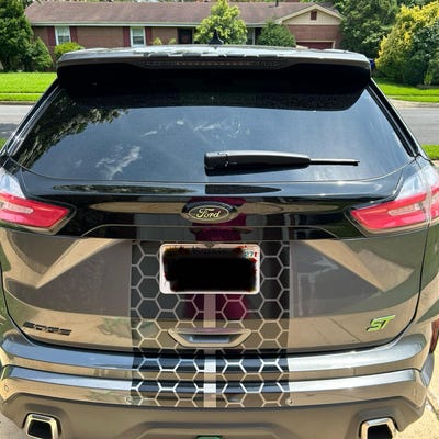2019-2023 Ford Edge Logo Emblem Overlay Insert Decals set of 2 2020 ...