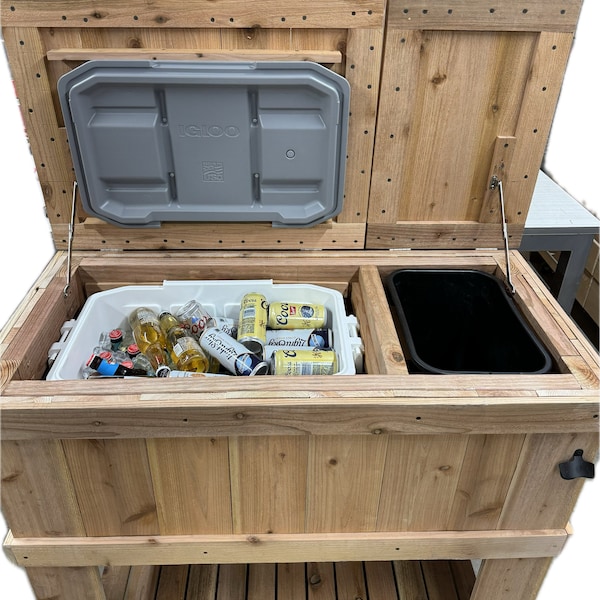 DIY Cooler Box Woodworking Plans - Etsy